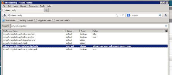 Configuring IE, Firefox, Chrome for Seamless SSO