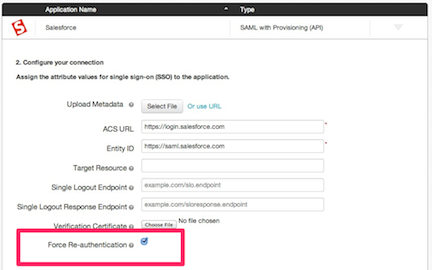 How to force re-authentication on a per application basis with PingOne ...