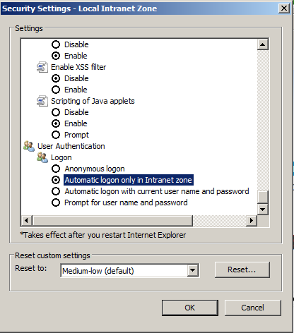 How to configure supported browsers for Kerberos and NTLM